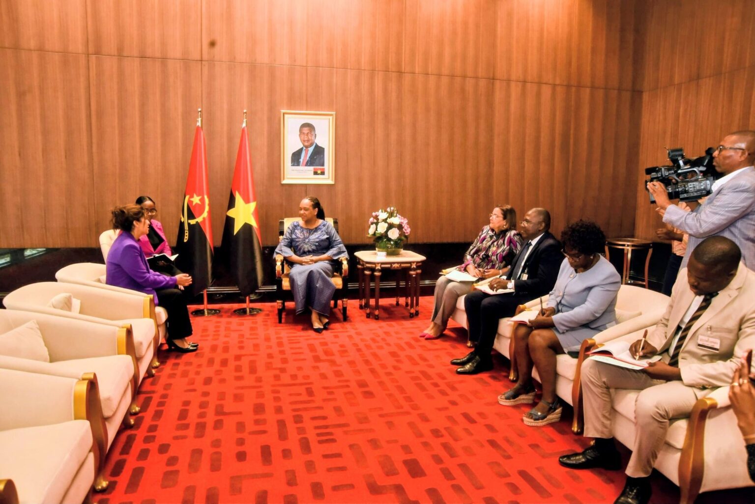 MPLA E EGIPTO REAFIRMAM RELAÇÕES HISTÓRICAS - MPLA